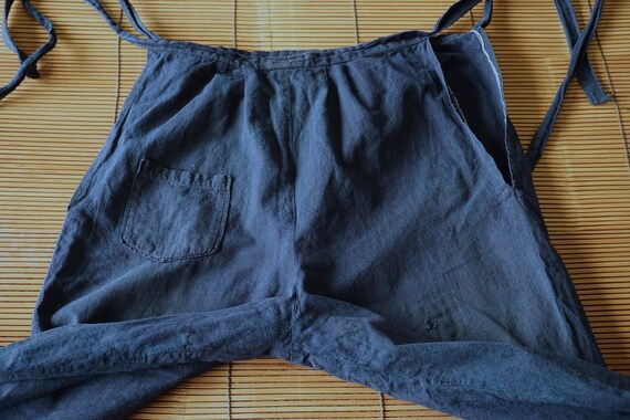 SOLID INDIGO Vintage Japanese MONPE Workpants #214 - Gem