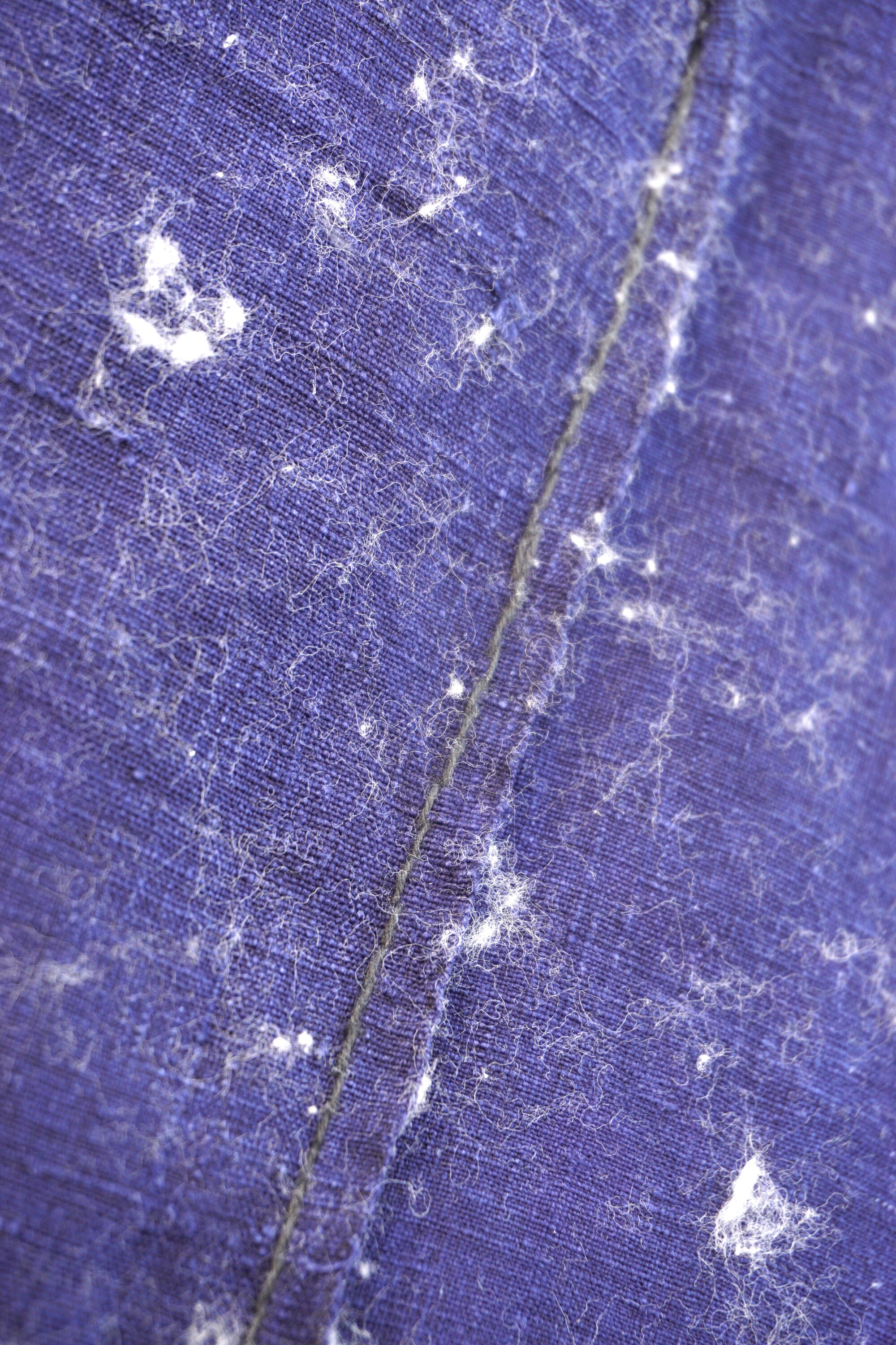 INDIGO BATIK Vintage Chinese Paste Resist Dyed Fabric Folk | Etsy