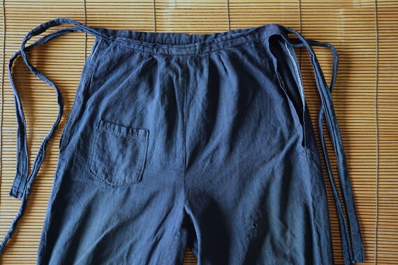 SOLID INDIGO Vintage Japanese MONPE Workpants #214 - Gem