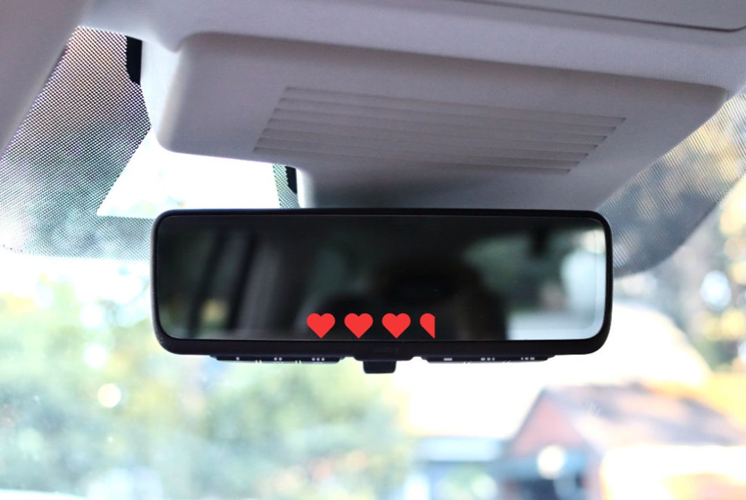 Video Game Health Meter Decal | Rear View Mirror, Visor, Laptop Sticker ...
