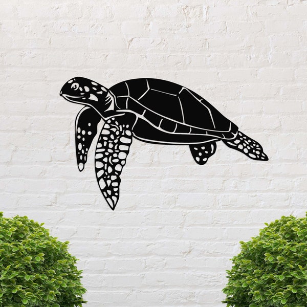 Extra Large Turtle Wall Art - Etsy