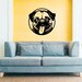 Pug Wall Decor, Metal Wall Art, Metal Wall Decor, Metal Wall Sign ...