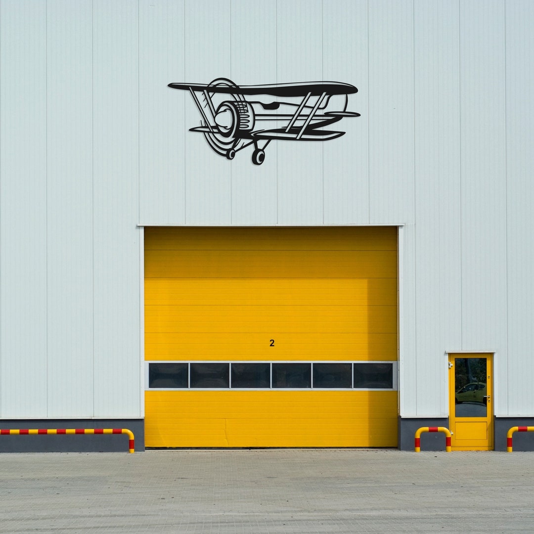 Plane Metal Wall Decor, Gifts for Aviation Lovers, Aviation Office ...