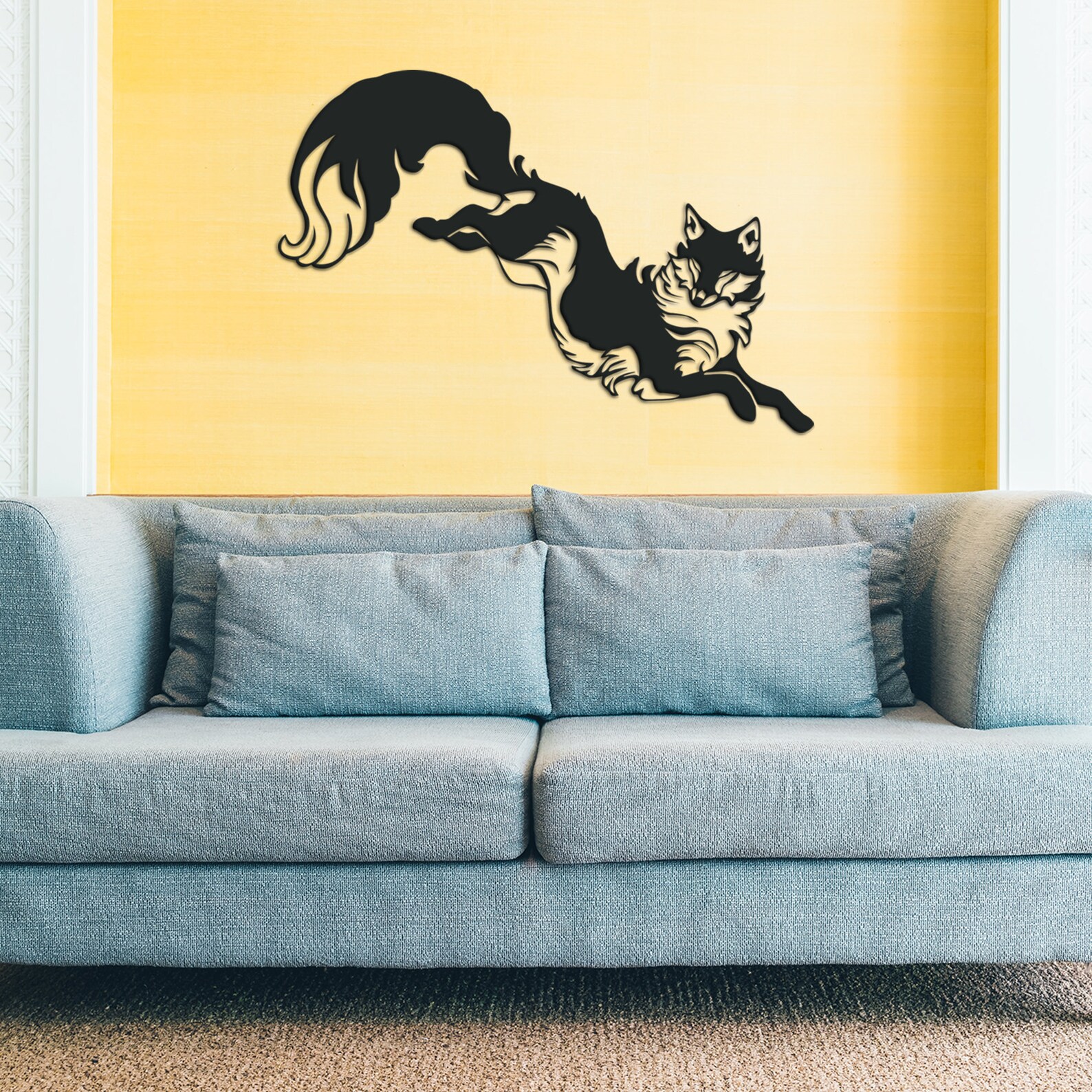 Fox Wall Art, Metal Wall Decor, Metal Wall Art, Fox Decor Wall Art,fox ...
