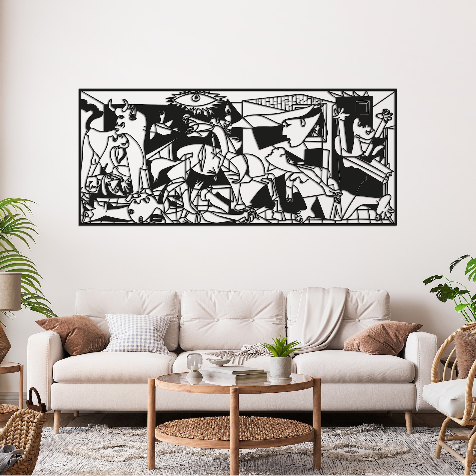 Pablo Picasso Guernica Metal Wall Art, Guernica Metal Wall Decor ...