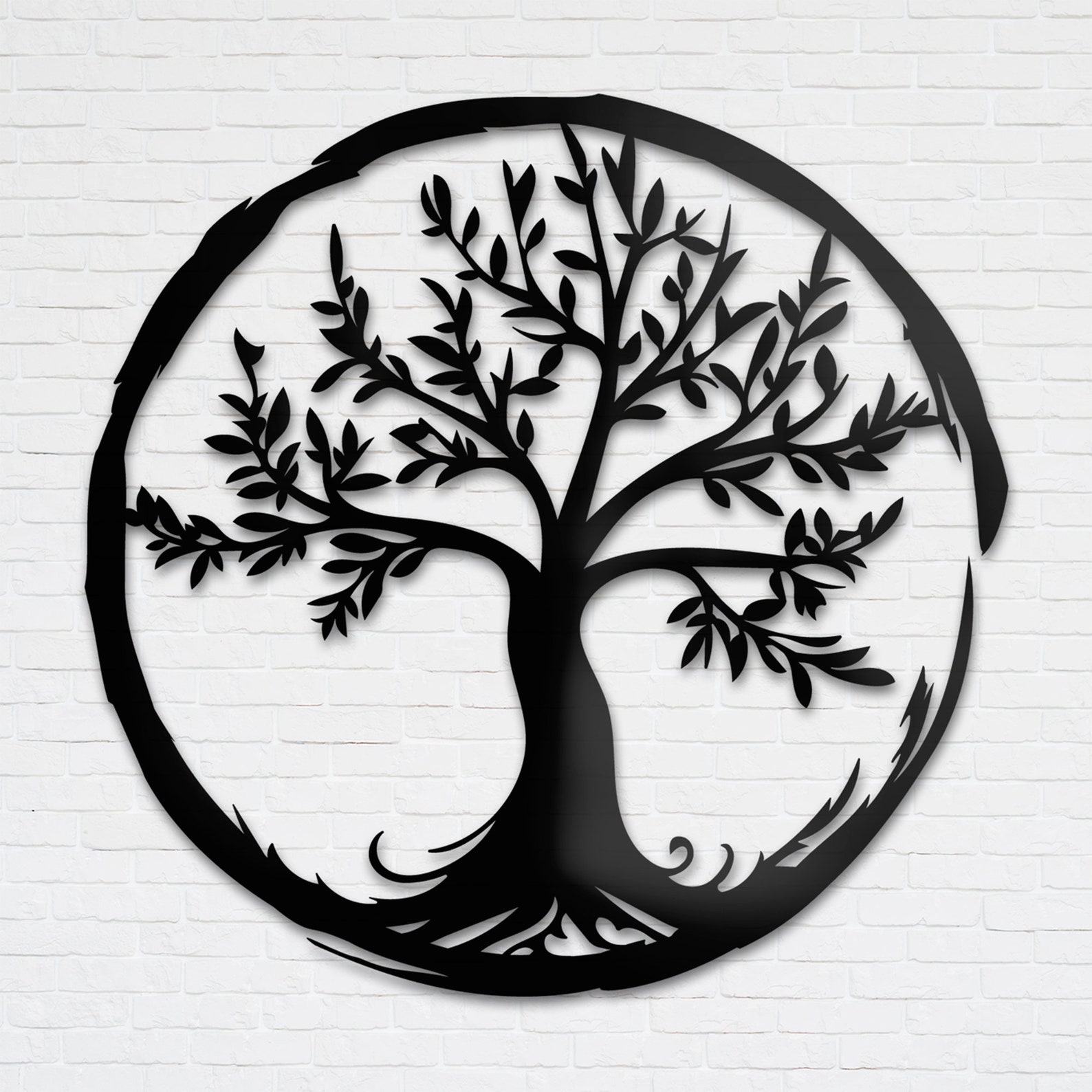 Circle of Enlightenment Enso Circle and Bonsai Tree of Life - Etsy Canada