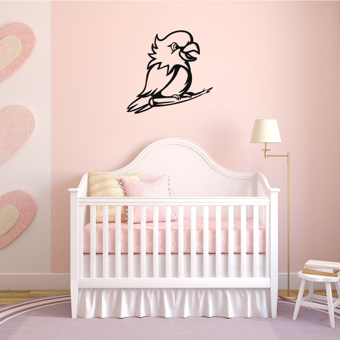 Metal Parrot Wall Art, Cute Parrot Metal Wall Decor, Best Gifts for ...