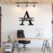 Custom Letter Wall Decor, Custom Name Metal Sign, Personalized Metal ...