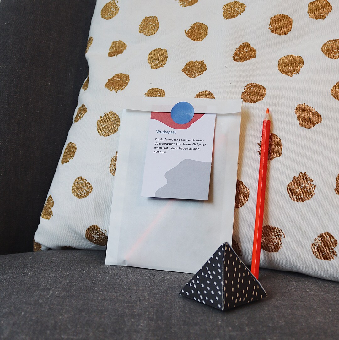 Bereavement Gift Rage Capsule with Angry Pen Grief, Sympathy ...