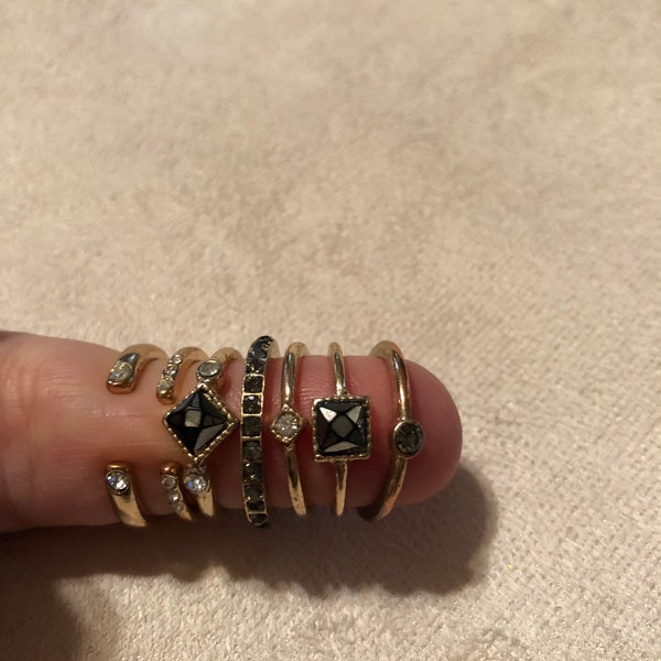 Mid Finger Ring - Etsy
