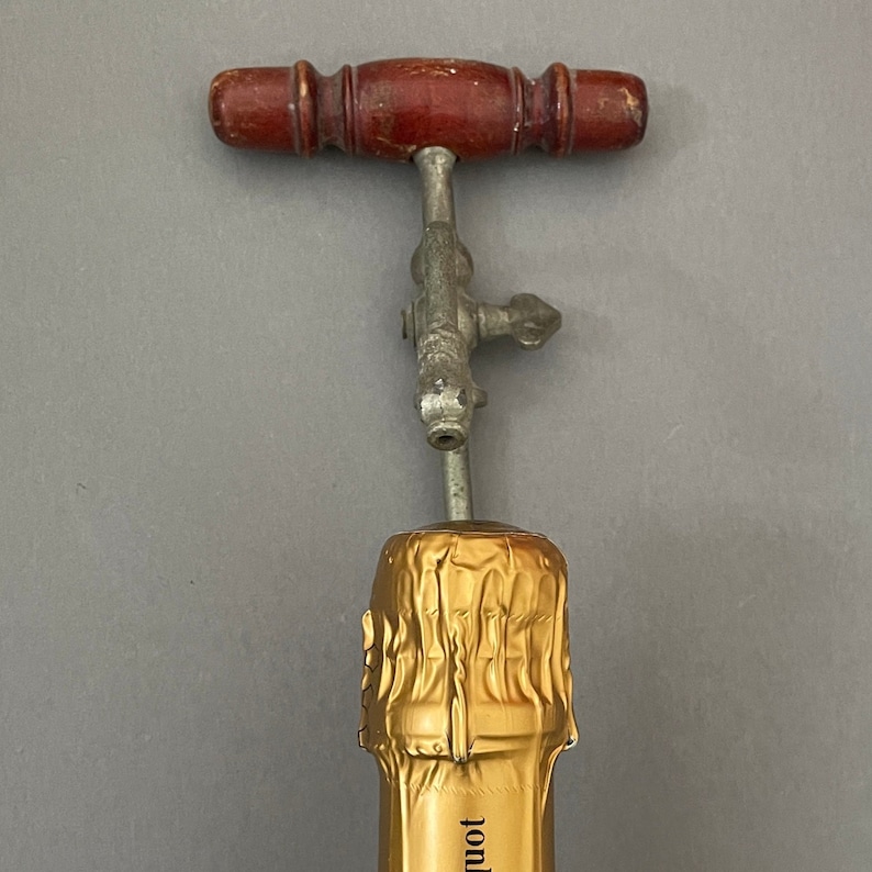 Rare Antique Champagne Fountain, Stopper or Opener. Intriguing French ...