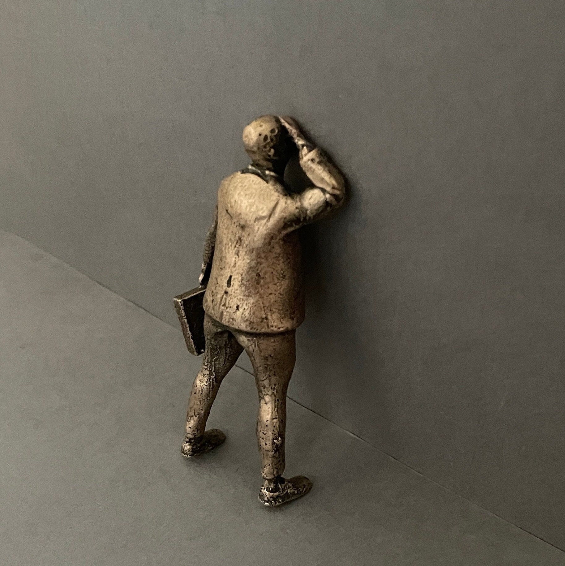 HANS EDBLAD Bronze Figurine of "conrad". Vintage Swedish Bronze From ...