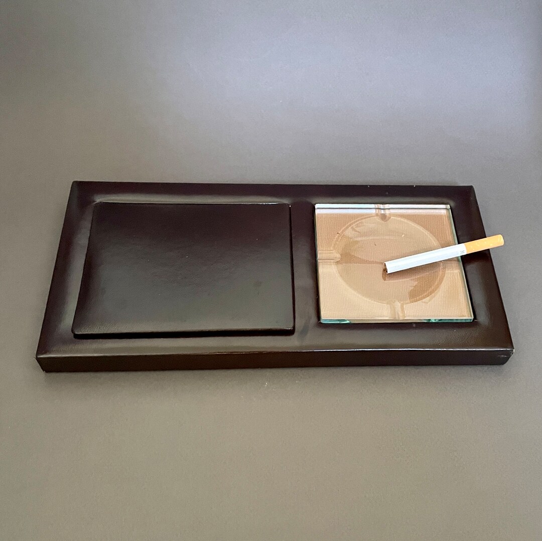 Vintage Ashtray and Cigarette Box Combination. Modern Design From ...