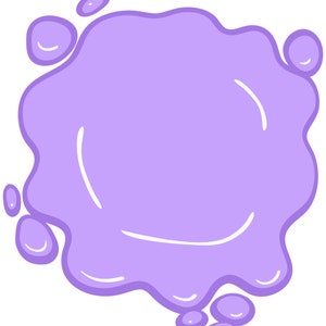 Slime Splats Cliparts, Slime SVG, Png, Paint Splatter Svg, Splatter Svg ...