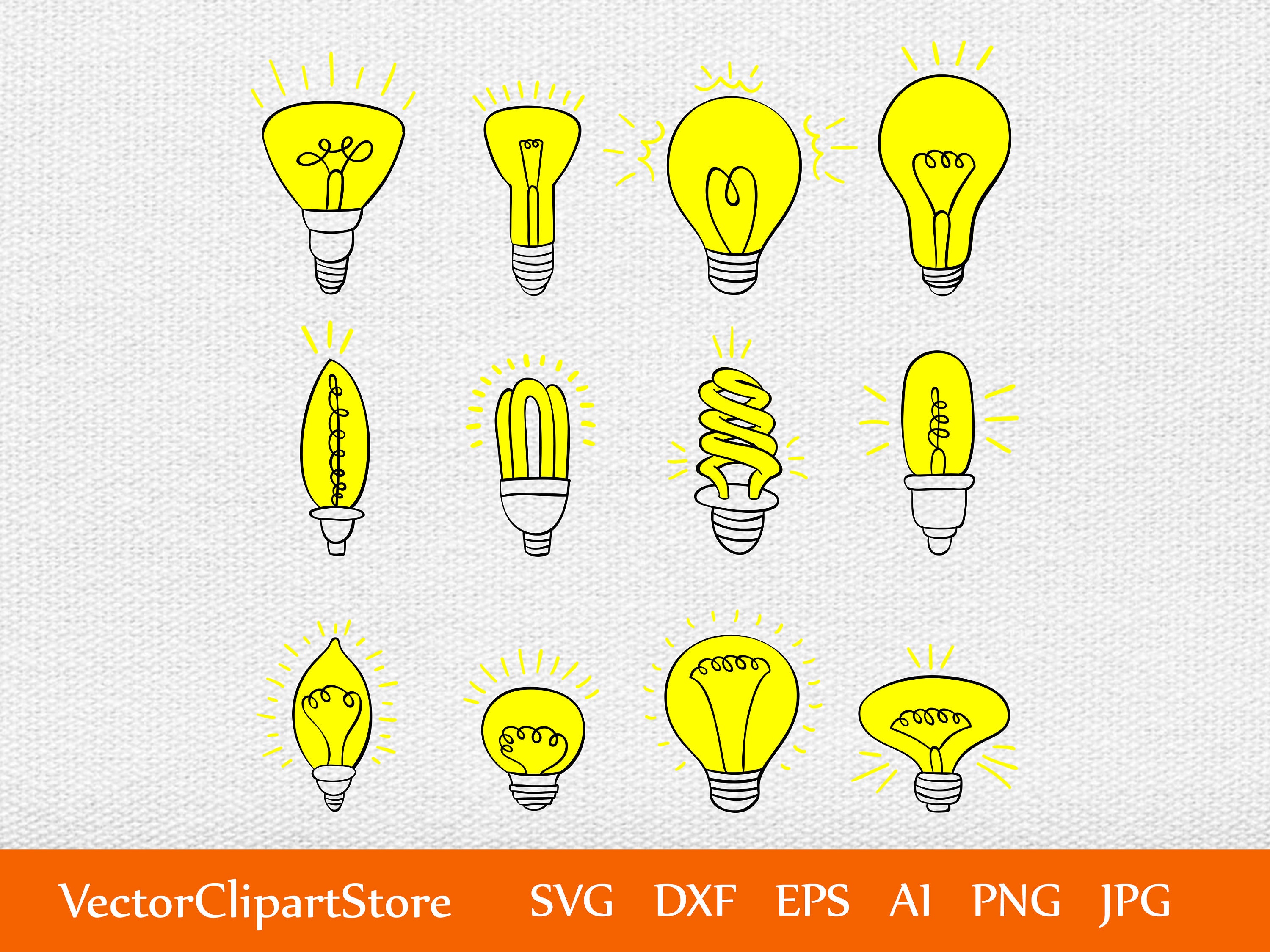 Animated Light Bulb Clipart