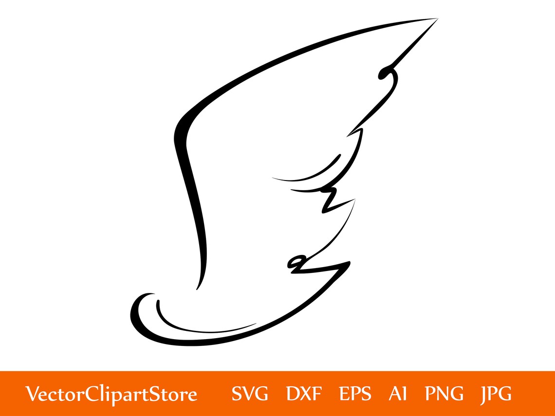 Angel Black Contour Wings Bundle Svg Angel Wings Silhouette - Etsy