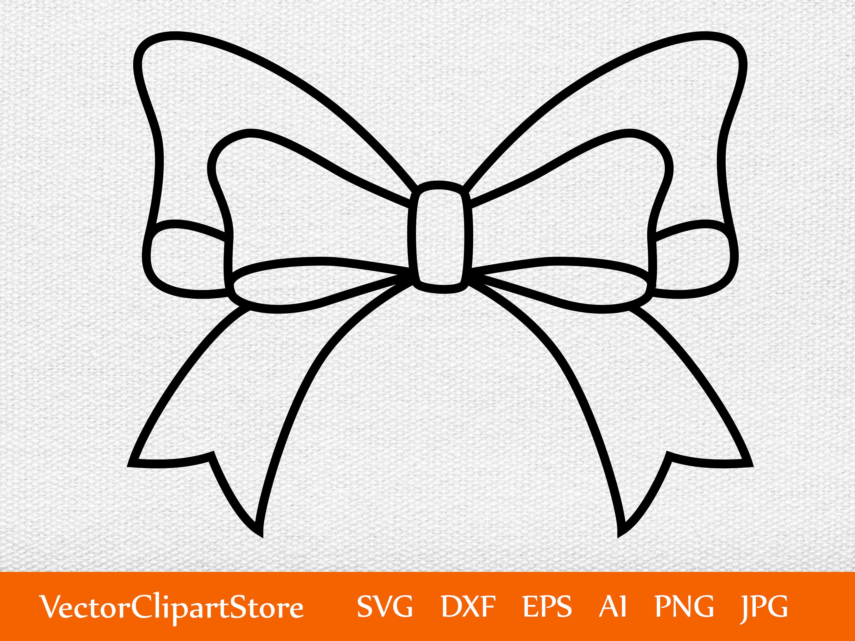 Bow SVG Bundle Bow Tie Ribbon Cricut Digital Files Instant | Etsy