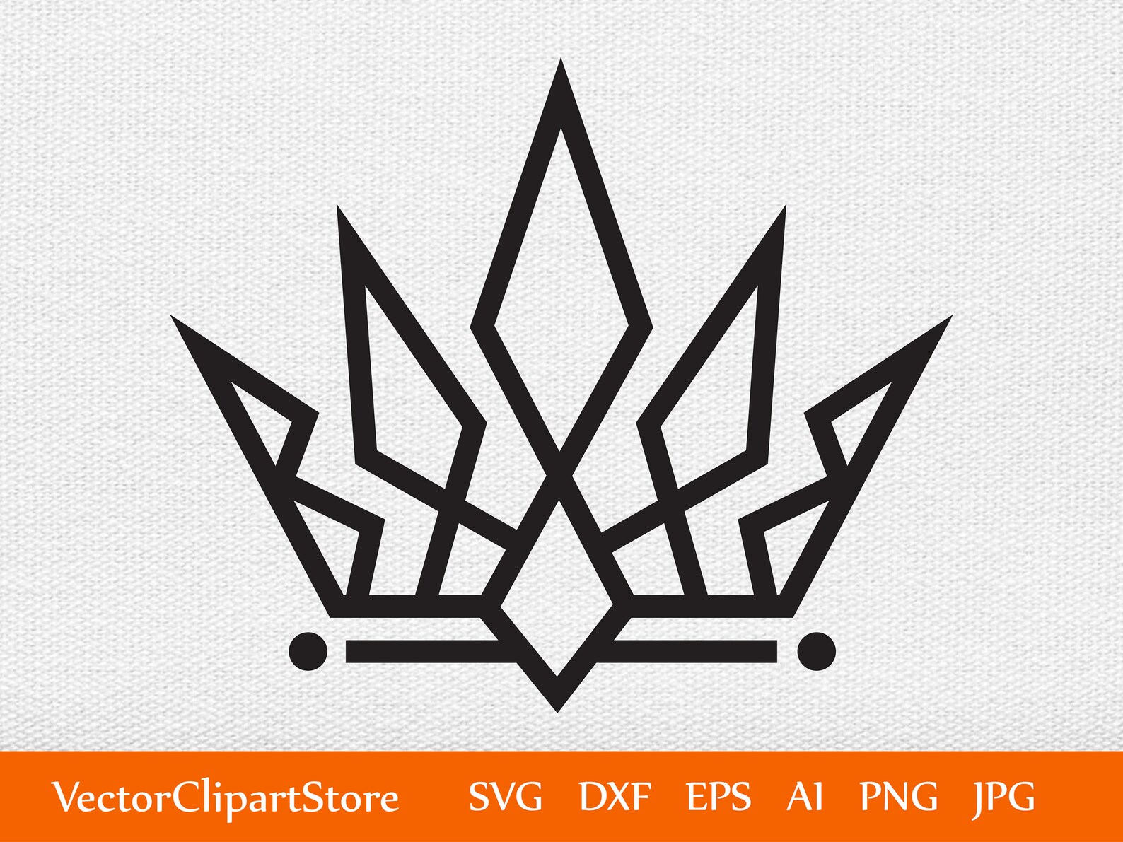 Royal Crown SVG File/ Crown Svg Cutting File/ Crown Clipart/ - Etsy
