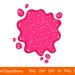 Slime Splats Cliparts, Slime SVG, Png, Paint Splatter Svg, Splatter Svg ...
