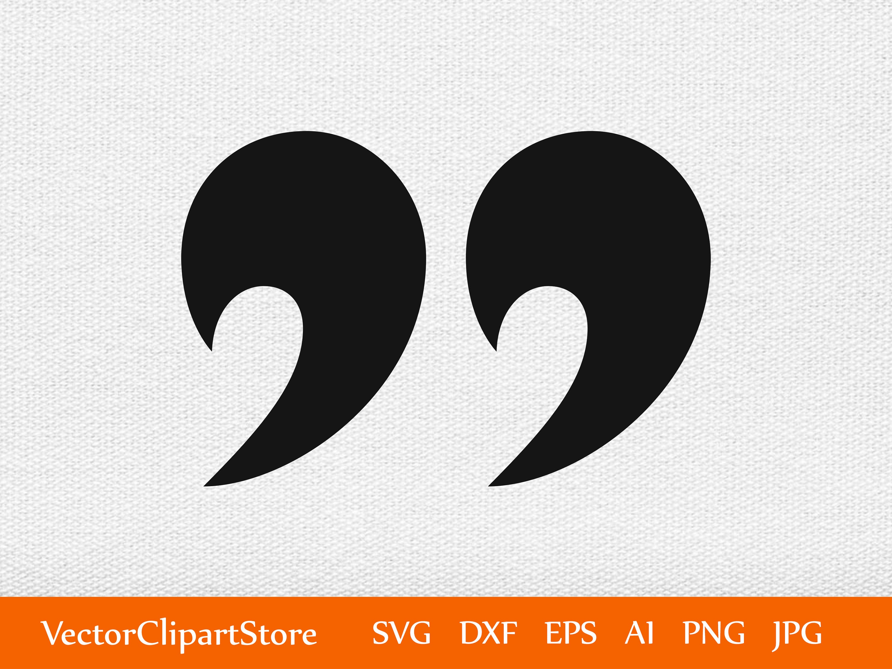 Quotation Marks Clipart