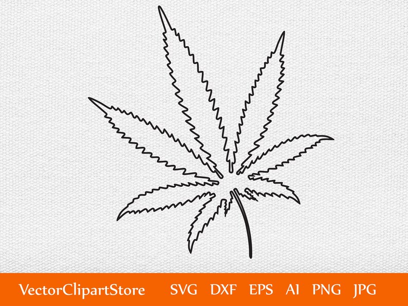 Pot Leaf SVG SVG Files for Cricut Digital File Svg Design | Etsy