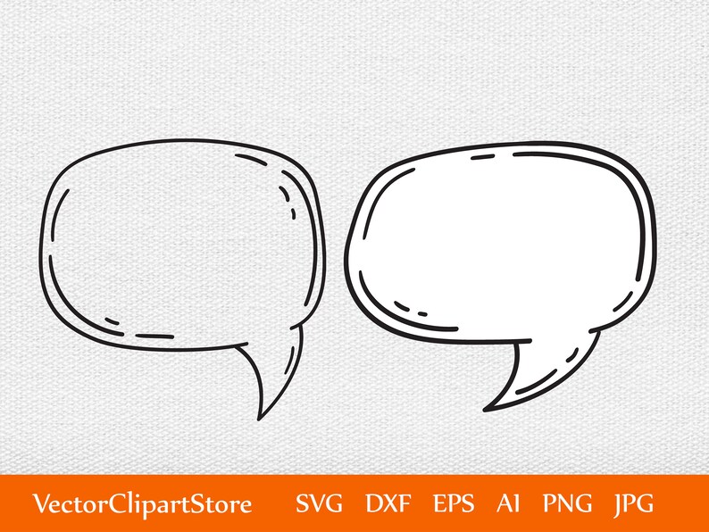 Hand Drawn Question SVG. Contour SVG Question With Speech - Etsy