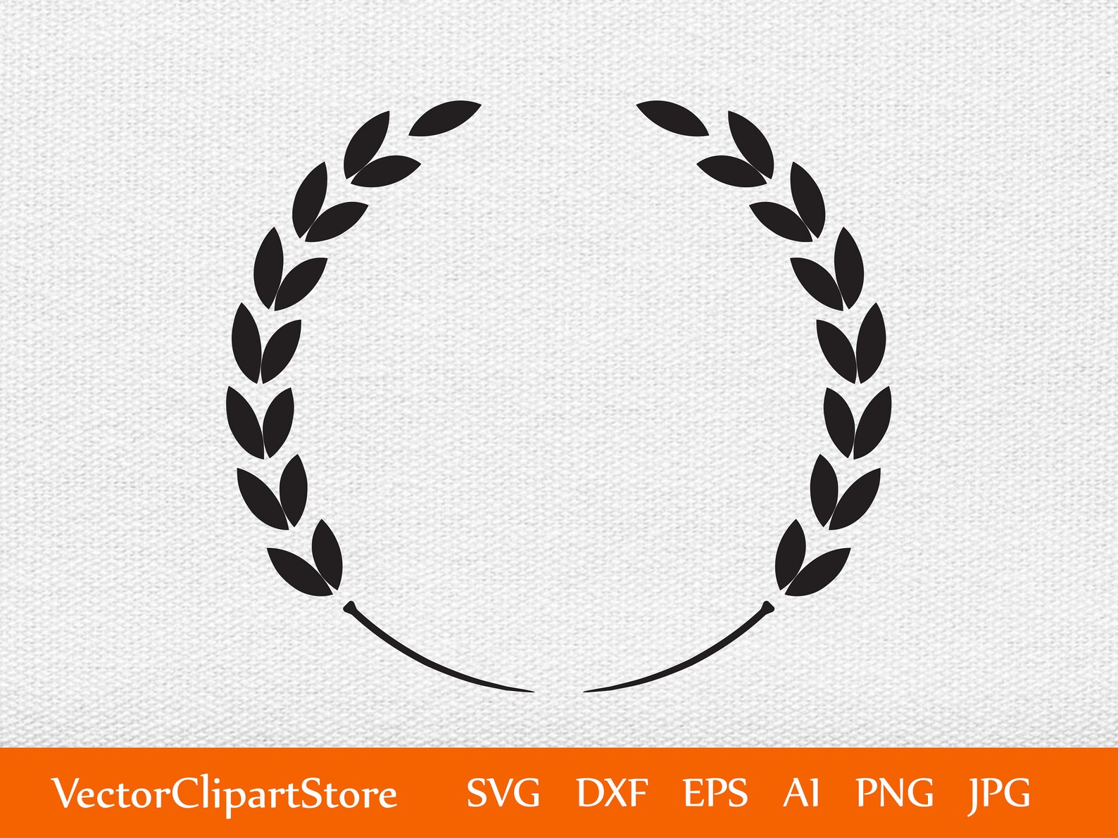 Wreath Wheat Shield Frame/ Design Logo/ Badge Label Sticker Emblem ...