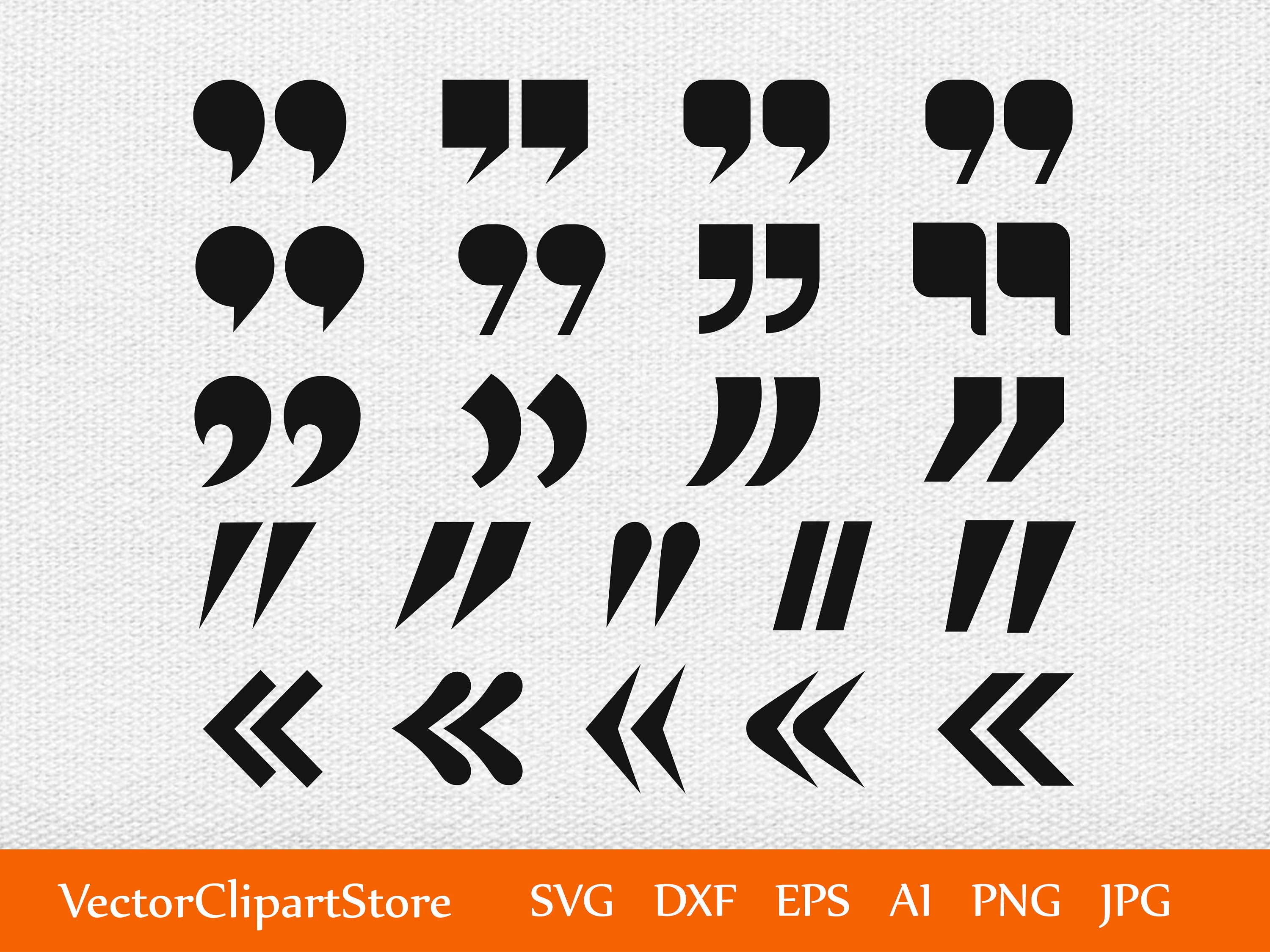 Quotation Mark Clip Art