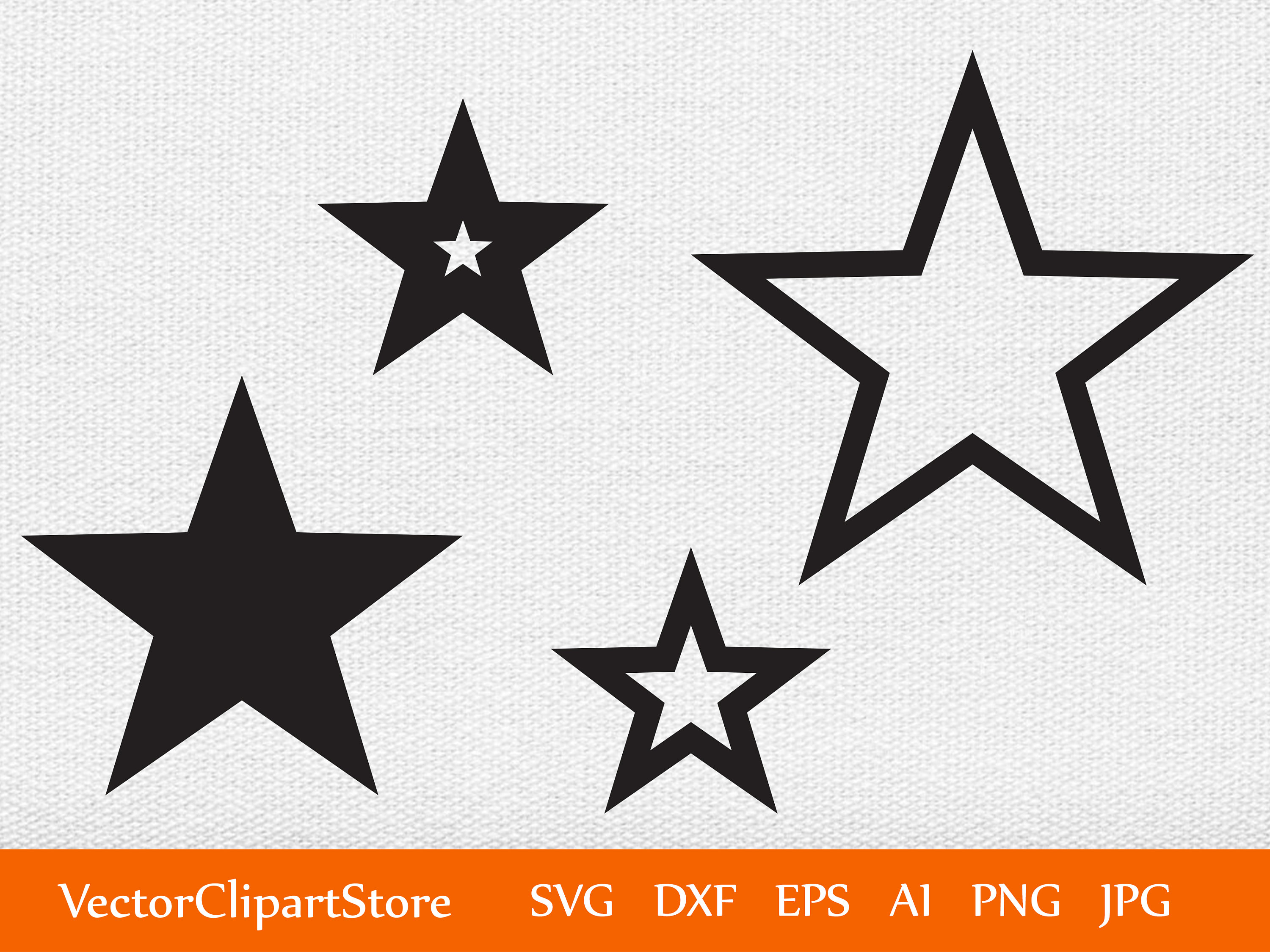 Stars SVG Bundle Digital Files Instant Download SVG Files - Etsy