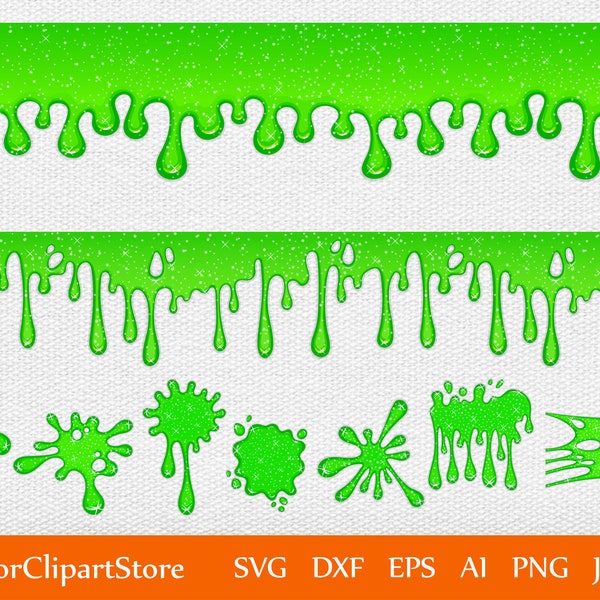 Slime Svg - Etsy
