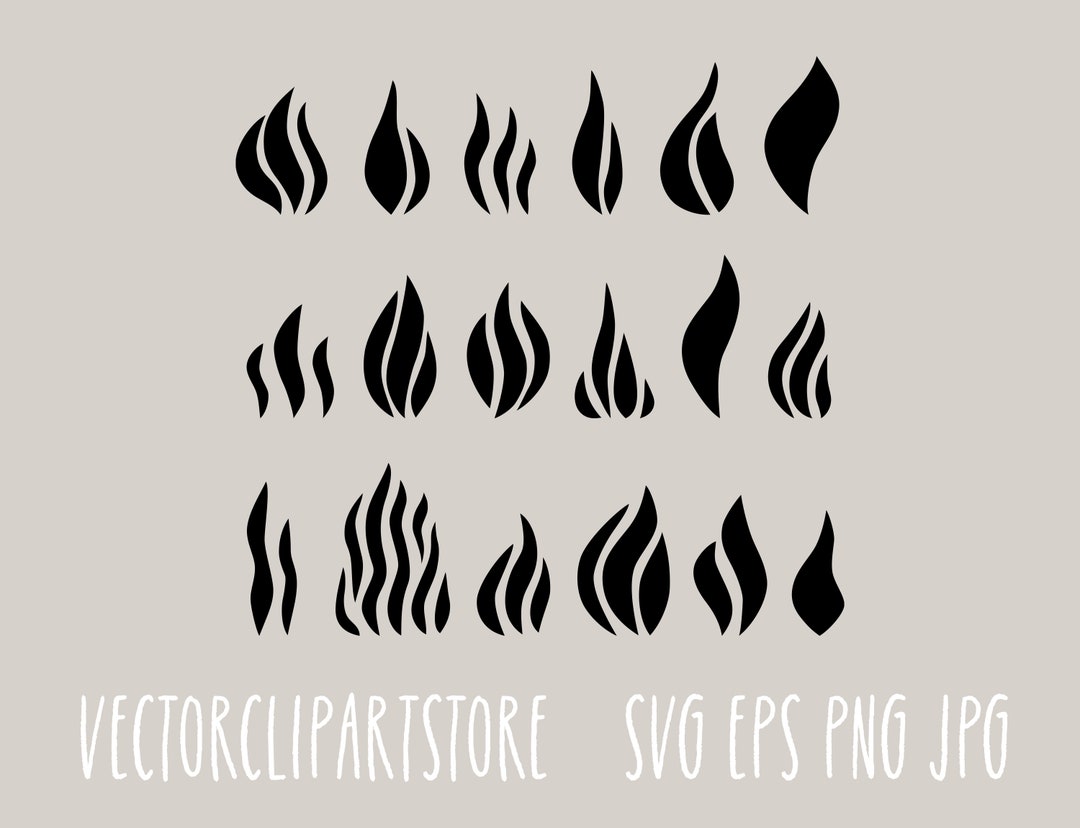 Smoke Svg, Smoke Files for Cricut, Smoke Clipart, Smoke Png, Smoke Dxf ...