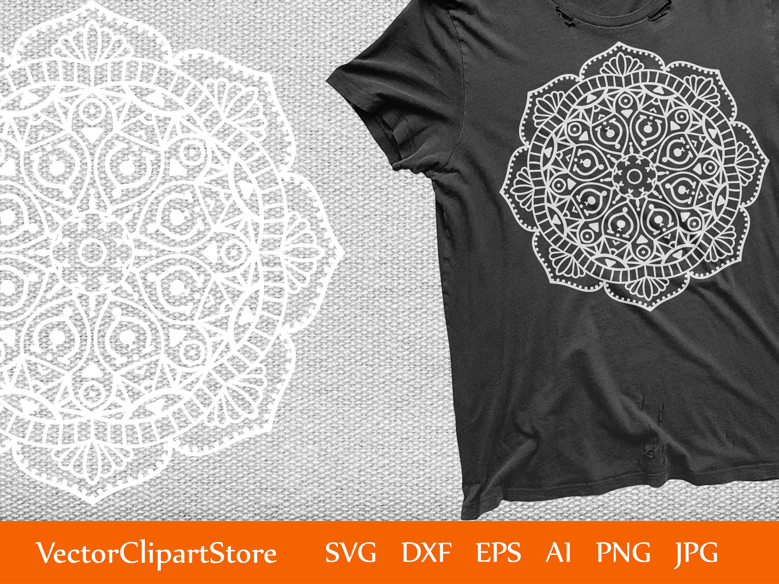 Mandala Svg Cricut Boho Mandala Svg Dxf Hippie Monogram - Etsy
