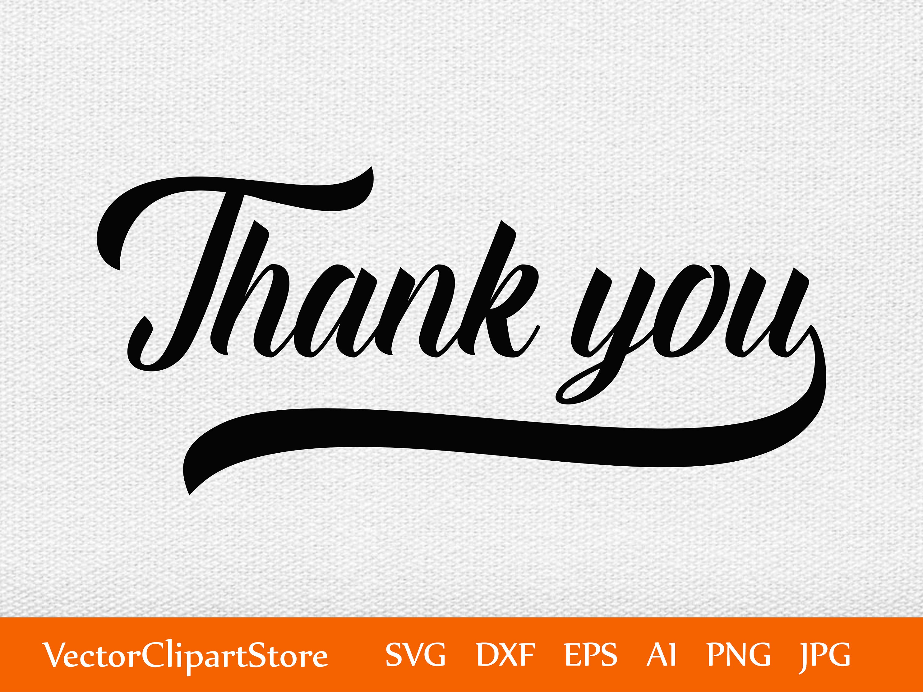 Thank You SVG Cut File/ Cut File for Cricut/ Digital - Etsy
