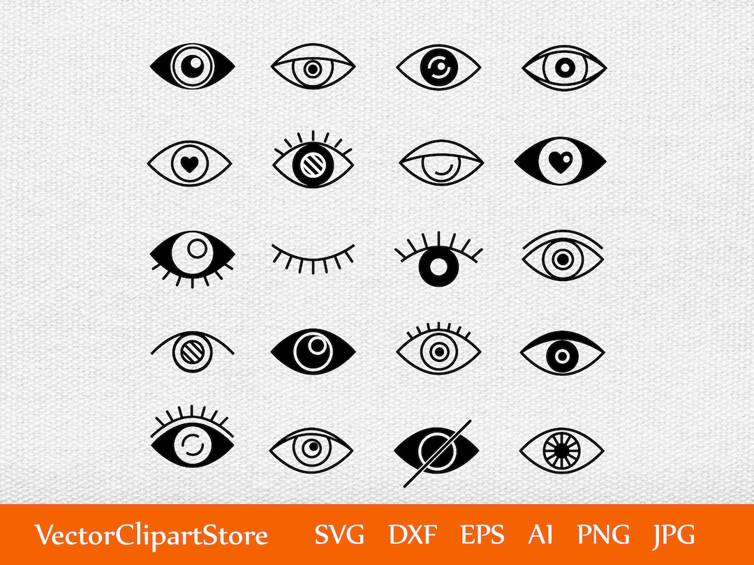 Eyes Svg,eye Svg,eyes Cut File,eye Lashes Svg,eyes Clipart,eyes Svg ...