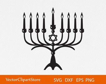 Menorah for Cricut - Etsy