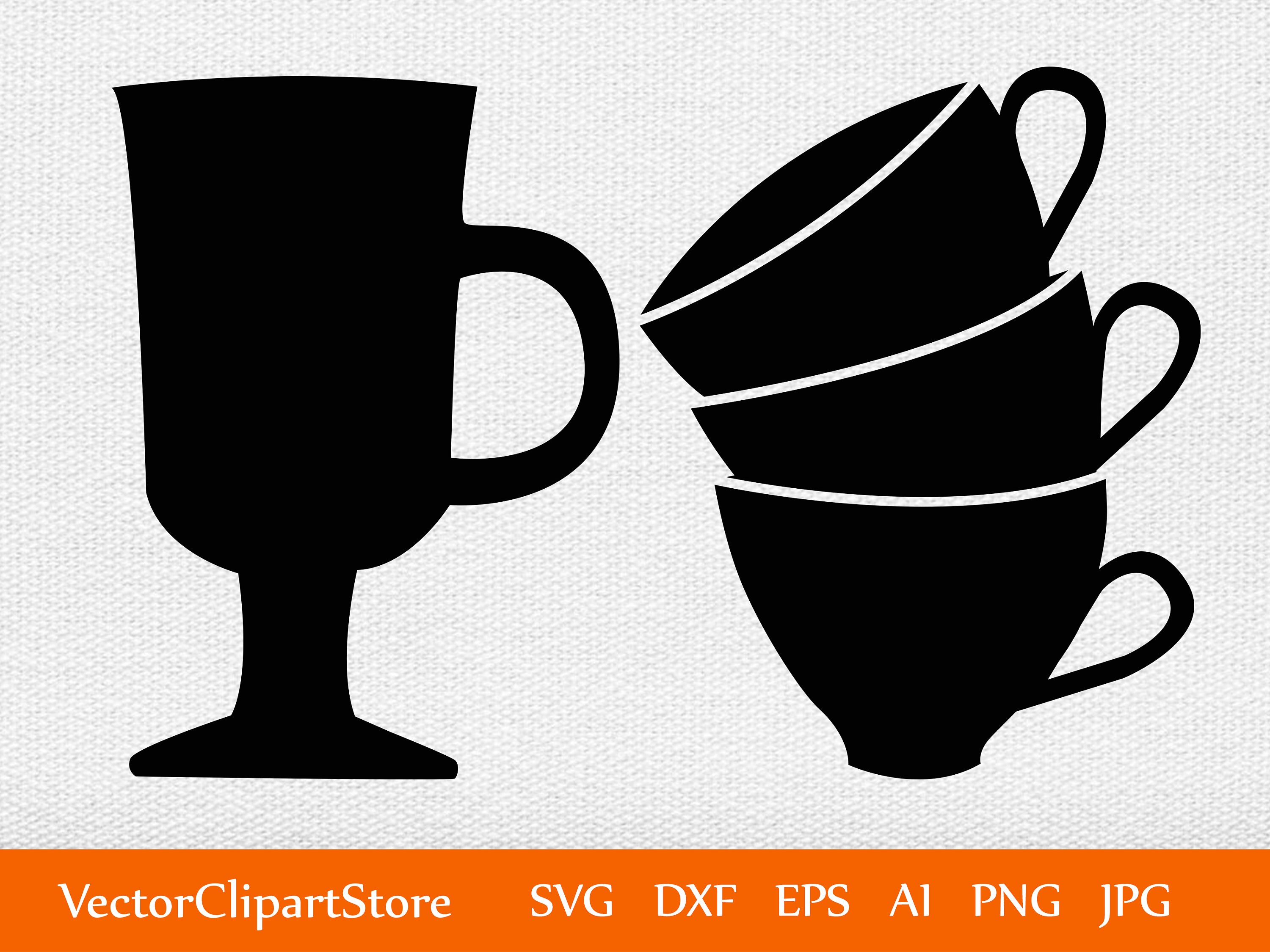 Dinner Clipart Kitchen Svg Dishes Png Clip Art Utensils | Etsy