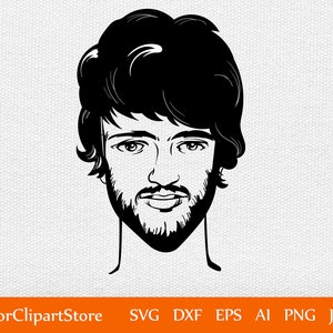 Men Face Constructer SVG Bundle. Hair Lips Nose Eyes Eyebrows | Etsy