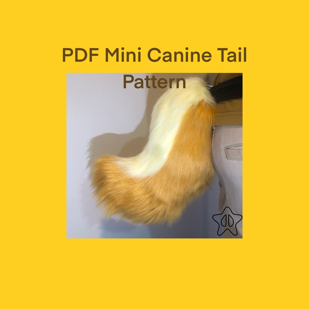 MINI CANINE TAIL * Digital Pattern and Tutorial* - Etsy