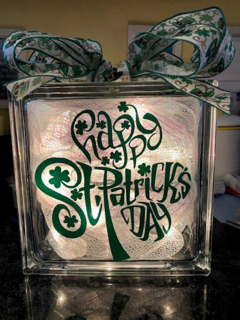 Custom Lighted Glass Blocks - Etsy