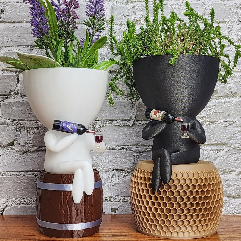 Custom People Planters - Etsy