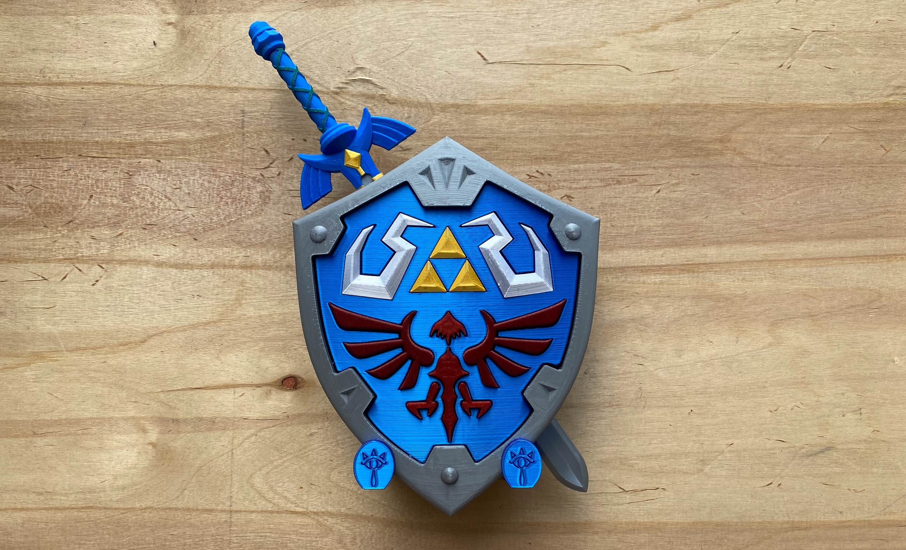 Real Master Sword And Hylian Shield