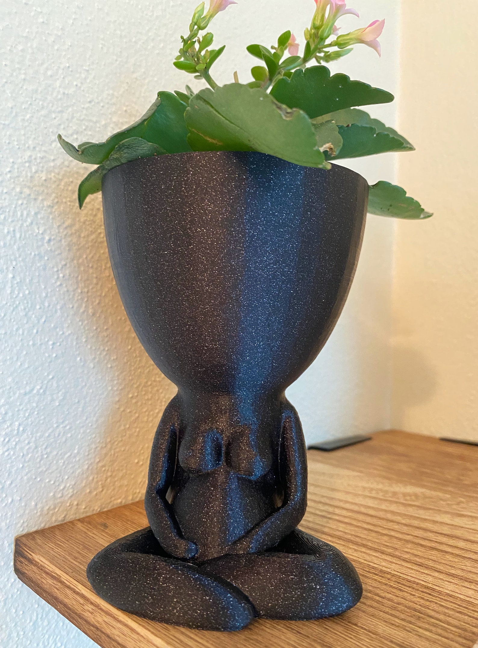 People Planter Pregnant Belly Embrace Crossed Legs With a - Etsy