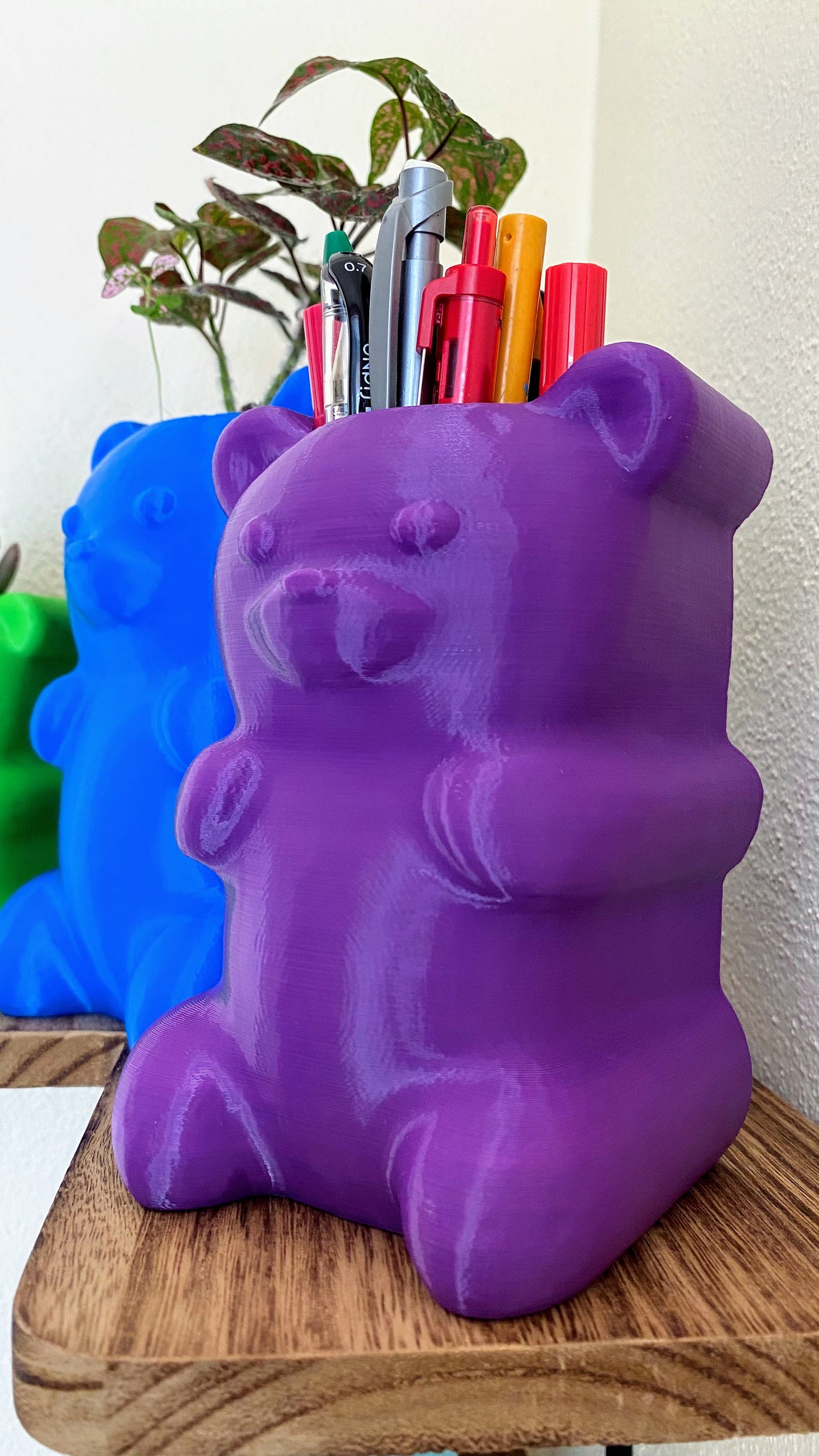 Gummy Bear Planter Pot / Pen Pencil Holder Teddy Bear Desk - Etsy
