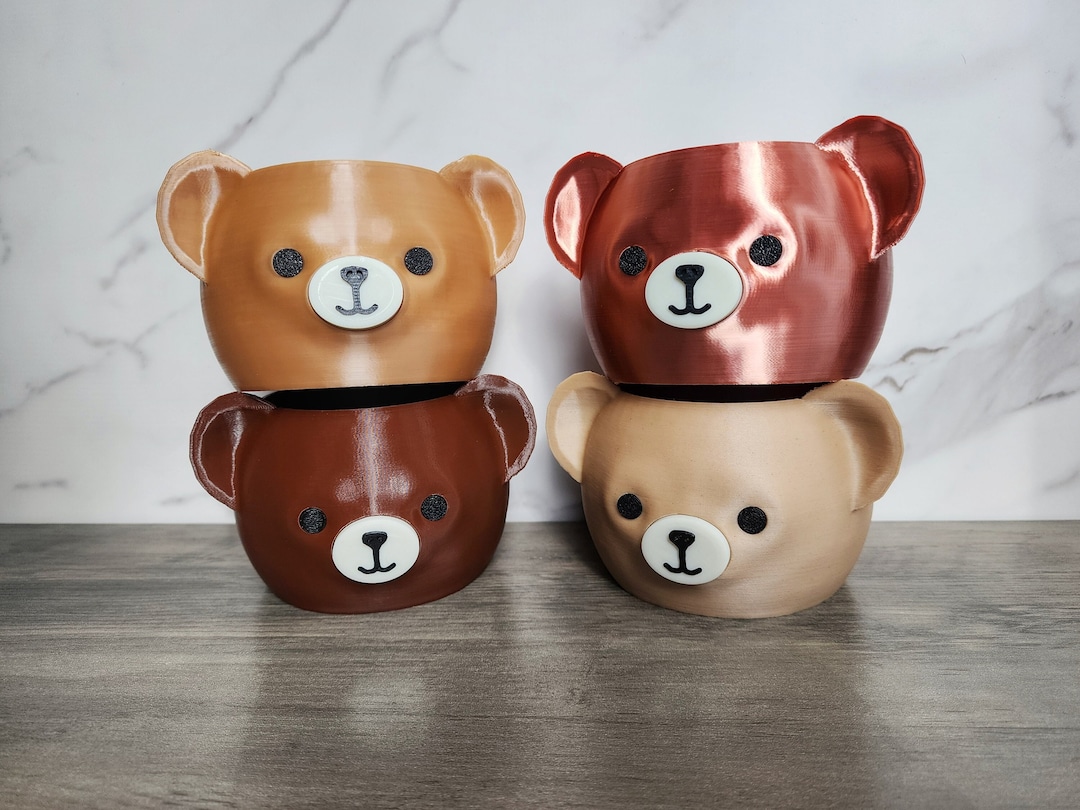 Bear Head Planter Pot - Etsy