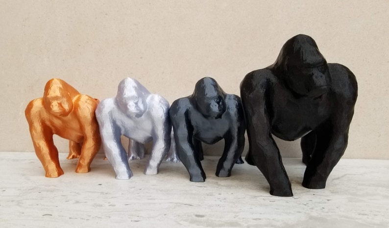 Gorilla Planter With Tree Stump Drip Tray Harambe Monkey - Etsy