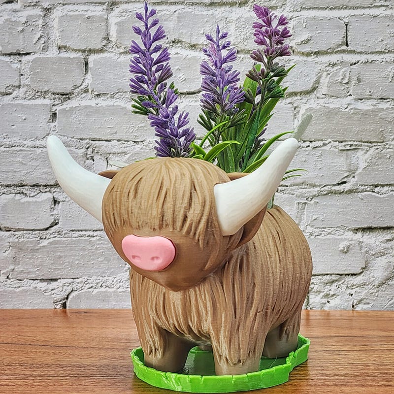 Cow Planter - Etsy