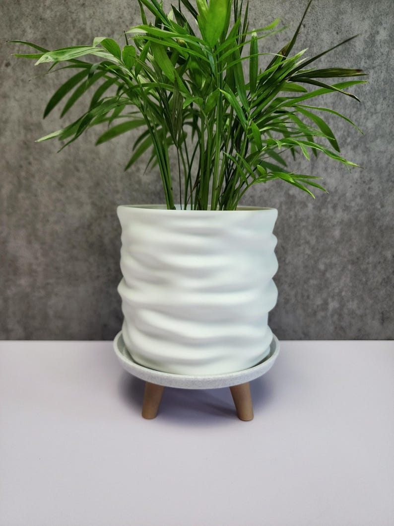 The Clayla Planter Pot With Drainage | Original Design & Eco-friendly ...