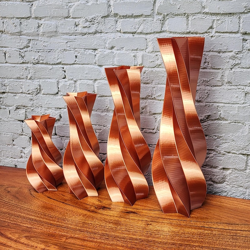 Copper Vases - Etsy
