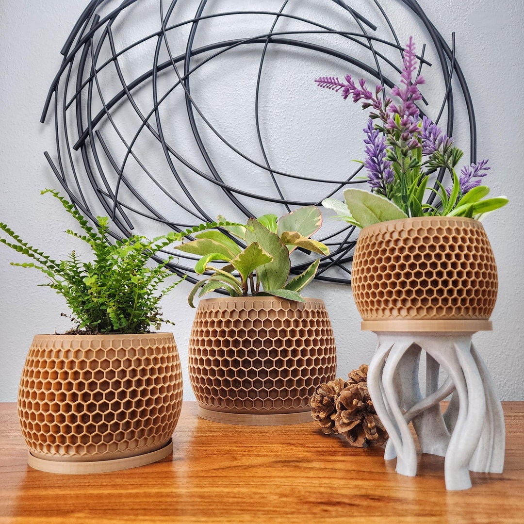 The Honeycomb Pot With Honeycomb Style Drainage | Original Design ...