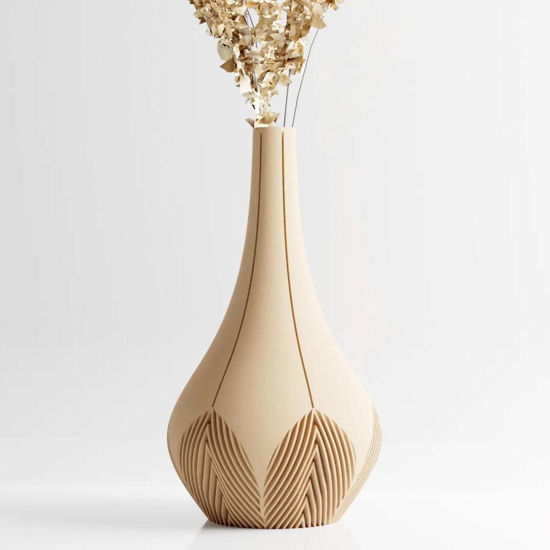 Cascading Tear Drop Vase | Dry Floral Table Vase | Home Decor | Unique ...
